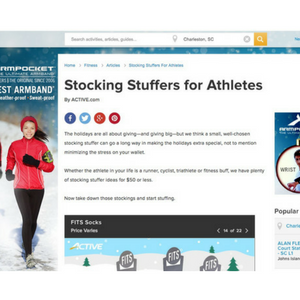 Active.com: Stocking Stuffers for Athletes – FITS®