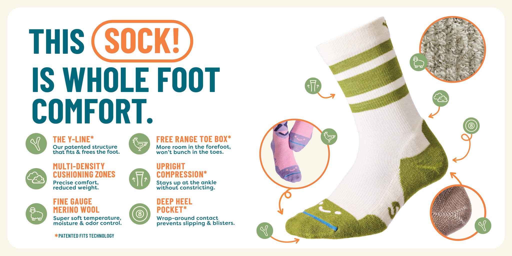 FITS® Socks | Unrivaled Comfort. Unbeatable Fit